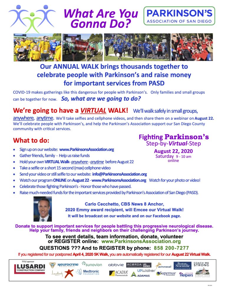 PASD Resources Archives - Parkinson's Association of San Diego